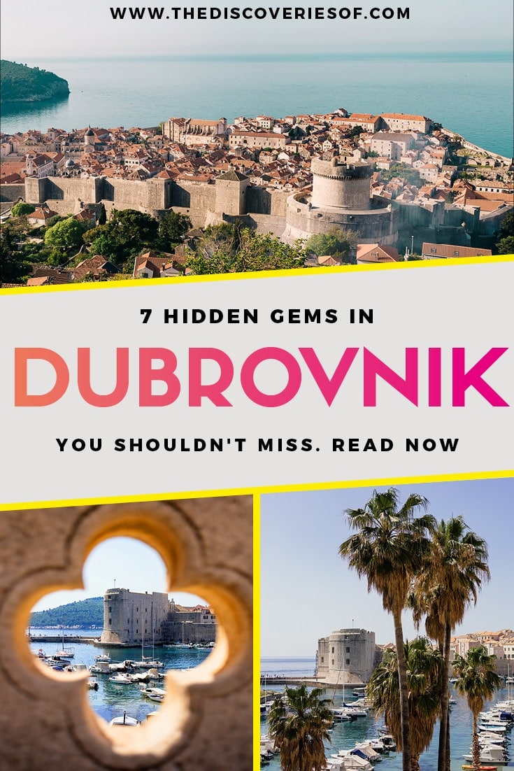 Seven Hidden Gems in Dubrovnik — The Discoveries Of