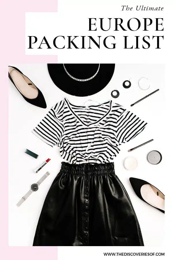 The Ultimate Packing List for Europe: What to Pack for Your Trip
