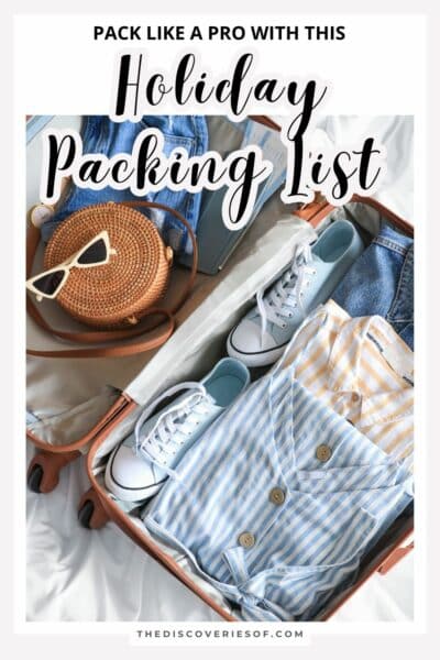 The Ultimate Holiday Packing List To Help You Pack Like A Pro