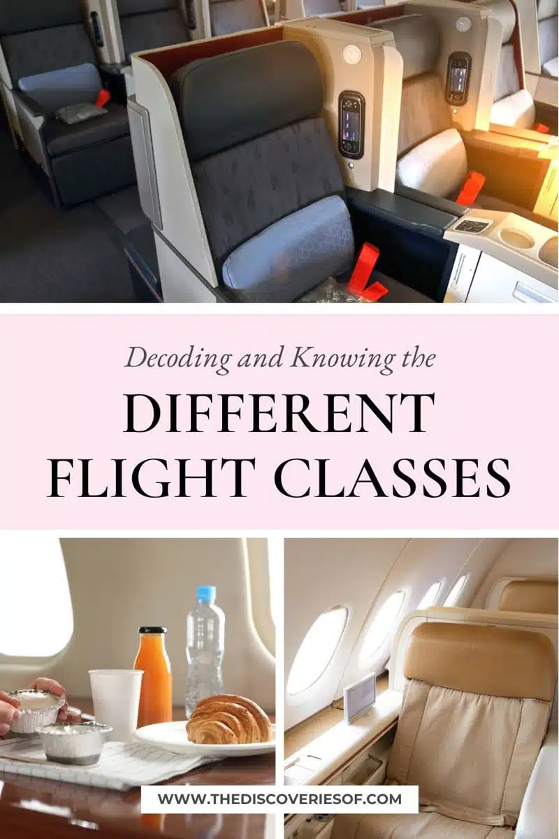 Flight Classes The Differences Between Airplane Classes To Know Flight Classes The Differences Between Airplane Classes To Know